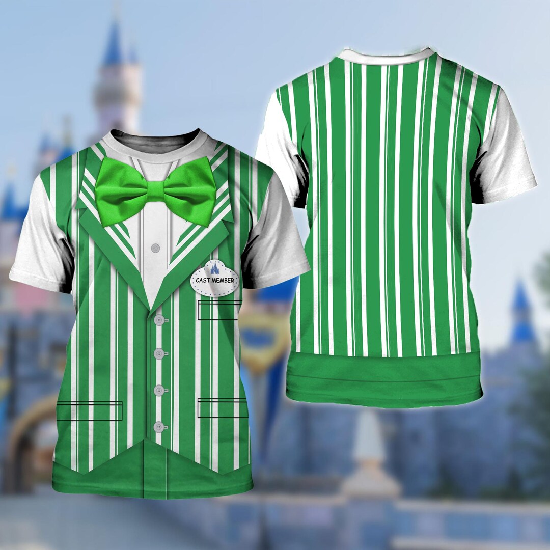 Dapper Dans Character 3D Costume Cosplay Shirt, Cast Member Halloween ...