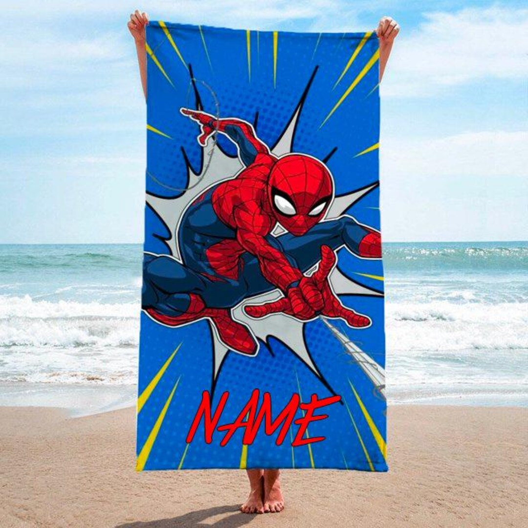 Spider Movie Beach Towels, Spider Beach Towels, Magic World Beach Towel ...