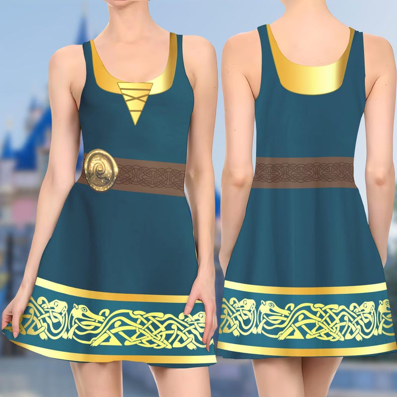 Merida Brave Costume - Etsy