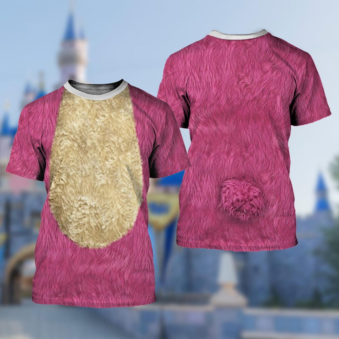 Lotso Bear Shirt, Pink Bear Costume Cosplay 3D Shirt, Toy Story ...