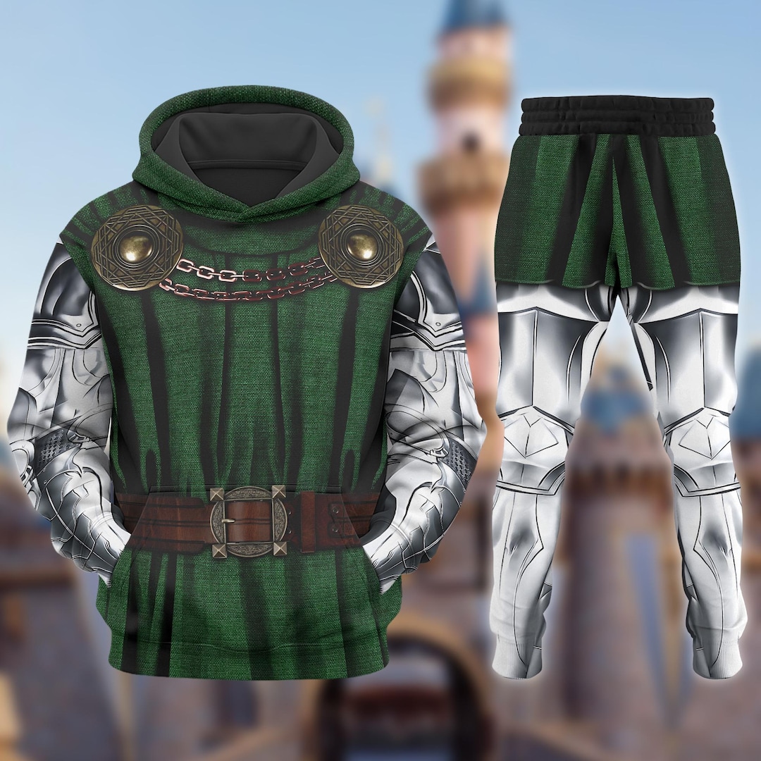 Marvel Doctor Doom Halloween Costume 3D Hoodie, Doomsday Cosplay ...
