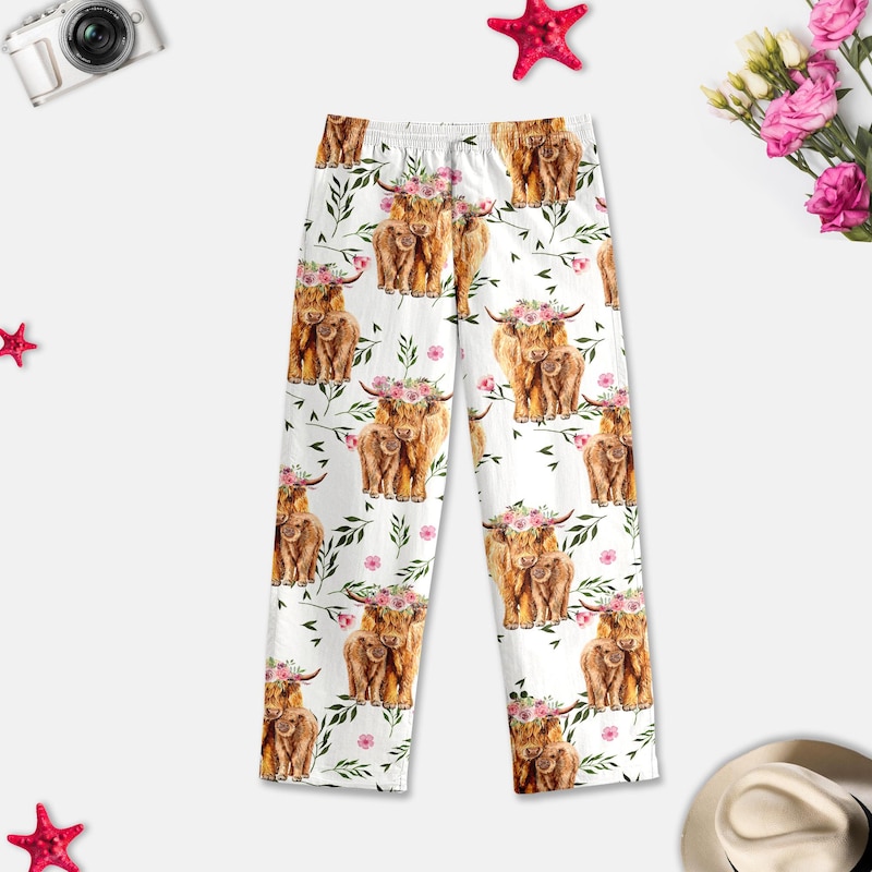 Highland Cow Pajamas for Women - Etsy