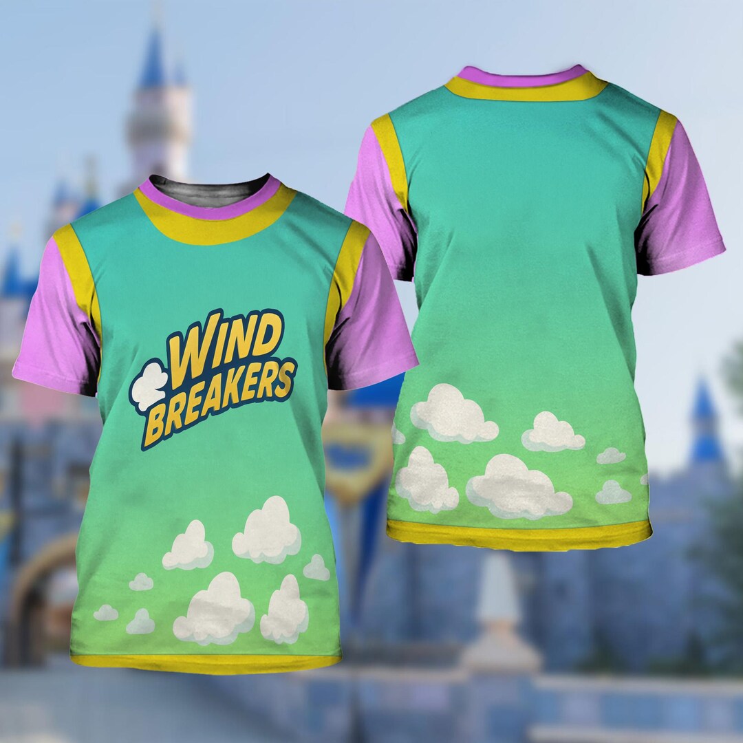 Disney Gale Cumulus 3D Hoodie T-shirt, Elemental All Over Print Shirt ...