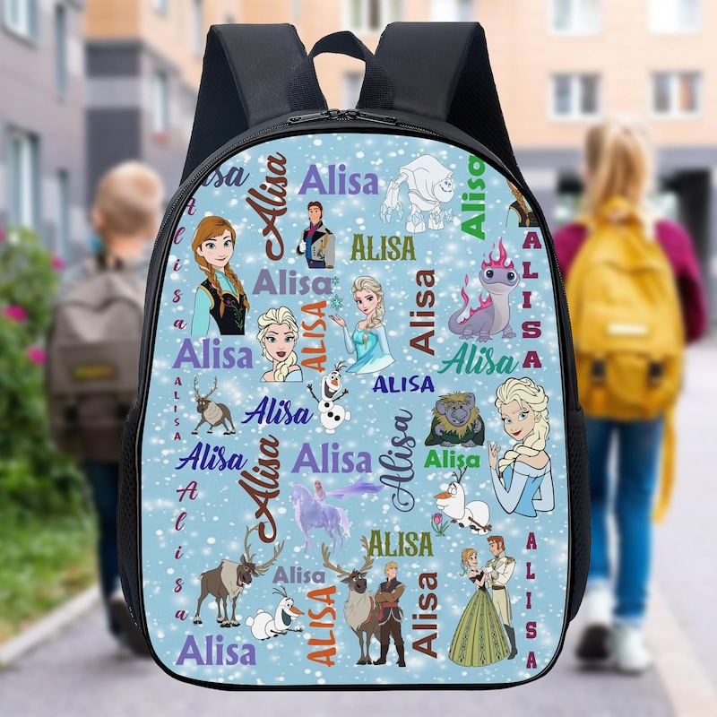 Frozen Princess Backpack - Etsy