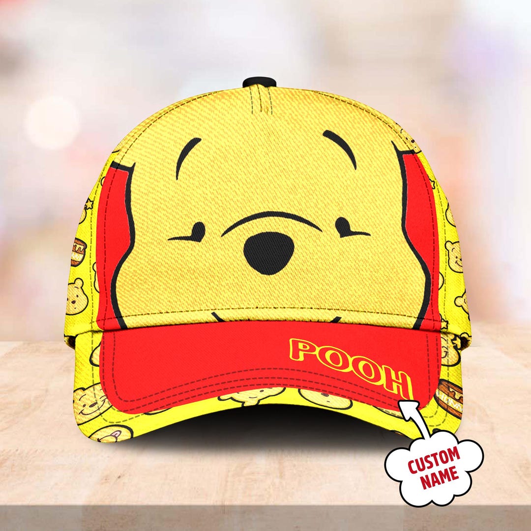 Winnie the Pooh Classic Cap, Pooh Bear Baseball Cap, Pooh Bear ...