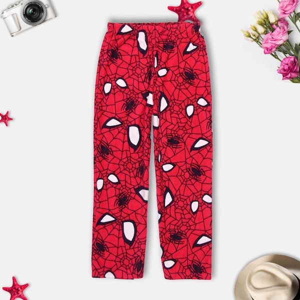 Spiderman Pajamas Pants - Etsy