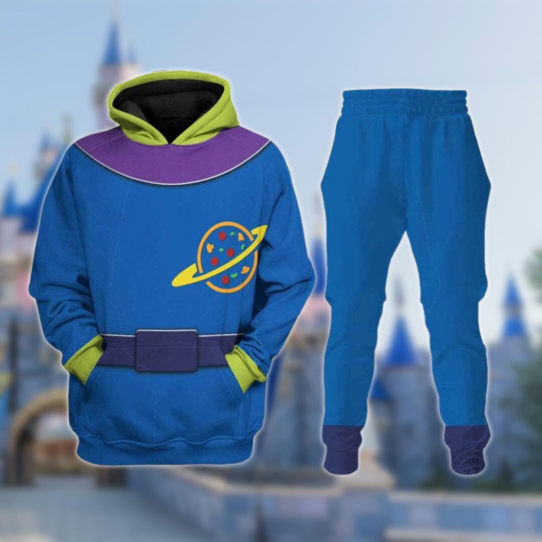 Alien Toy Story Halloween Costume All Over Print Hoodie, Three Eyes ...