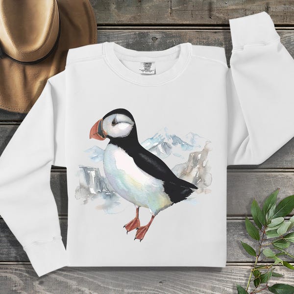 Puffin Shirt - Etsy UK