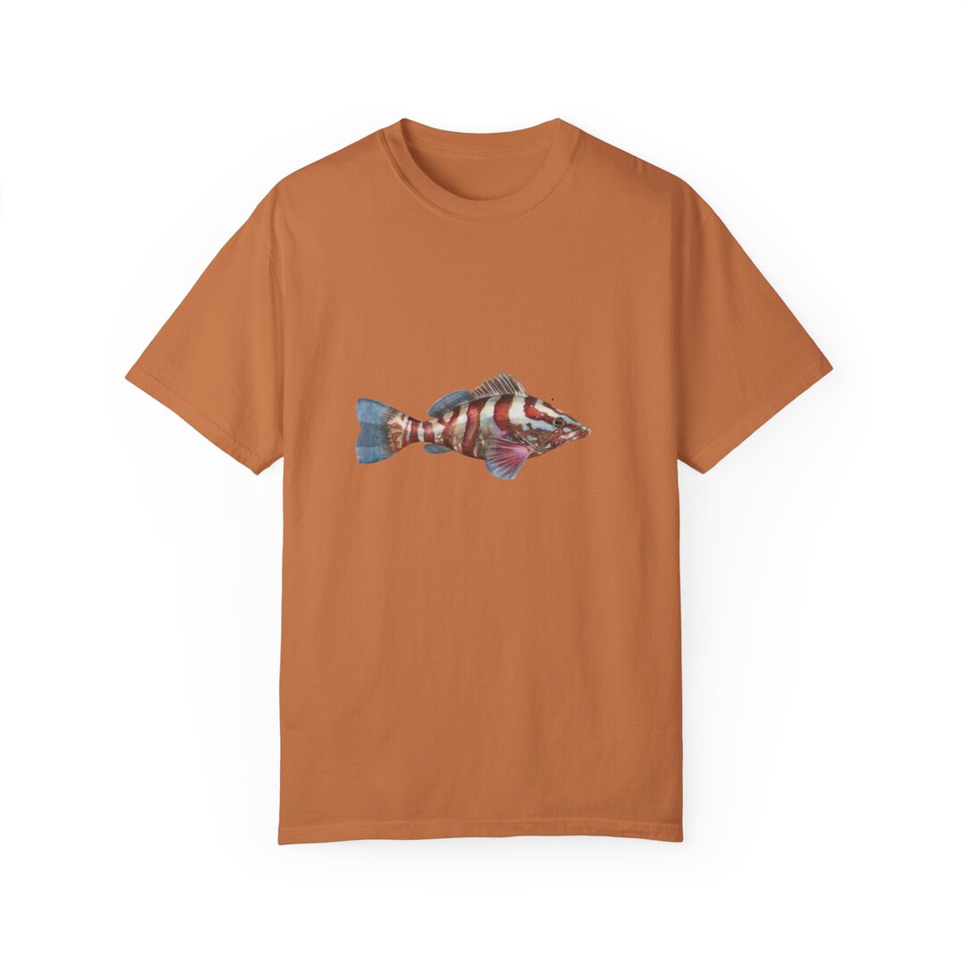 Grouper, Watercolor, T-shirt - Etsy