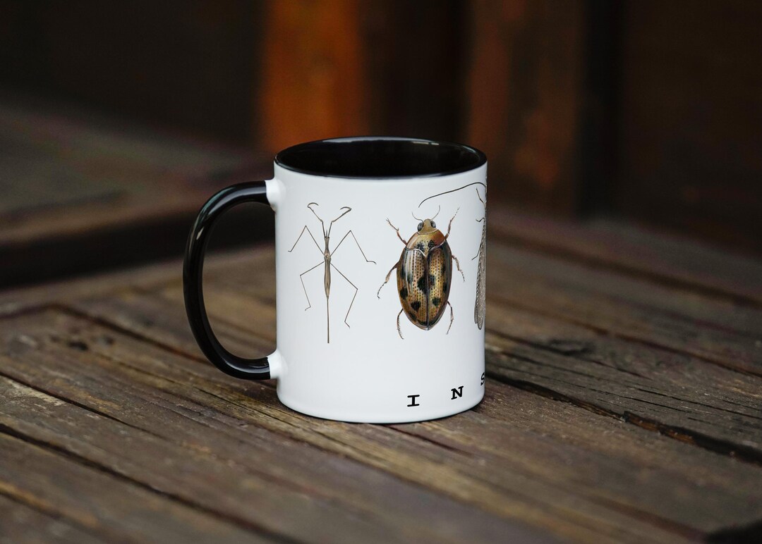 Insecta Mug Insects Coffee Cup Creepy Crawler Gift Insect Lovers Gift ...