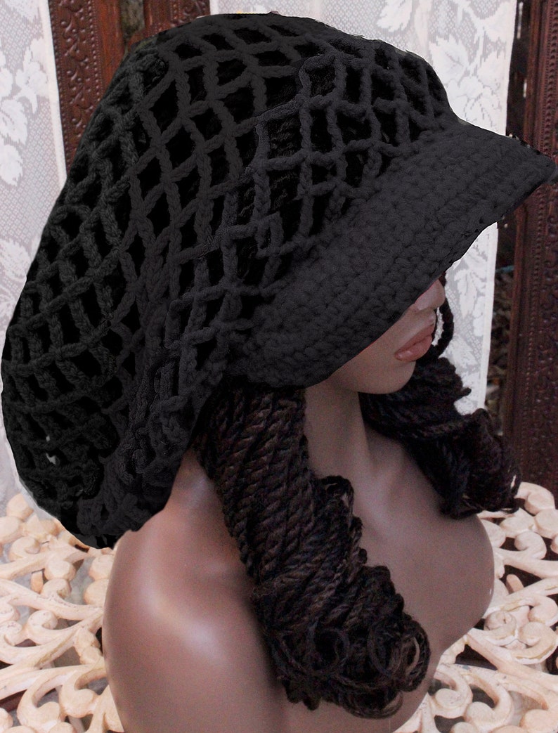 Red Yellow Green Extra Large XXL L Mesh Net Hat Rasta Tam Hats ...