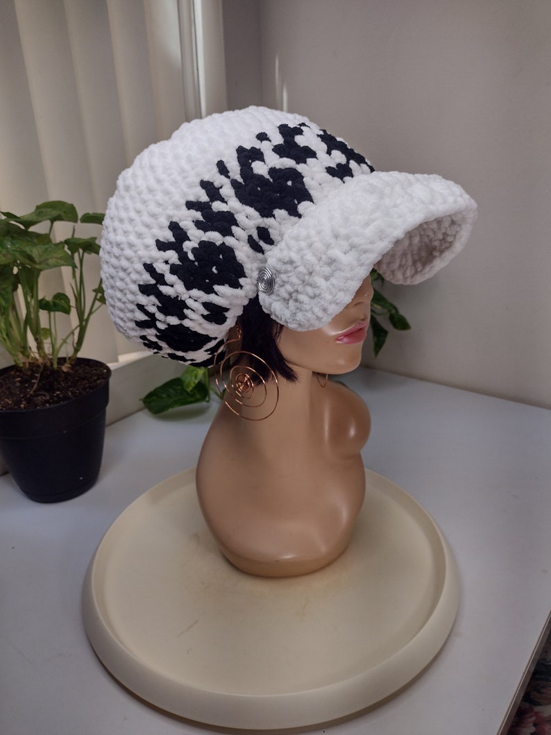 Trafalgar Law Inspired Mushroom Hat, Dreadlock Tam With Satin Edge - Etsy