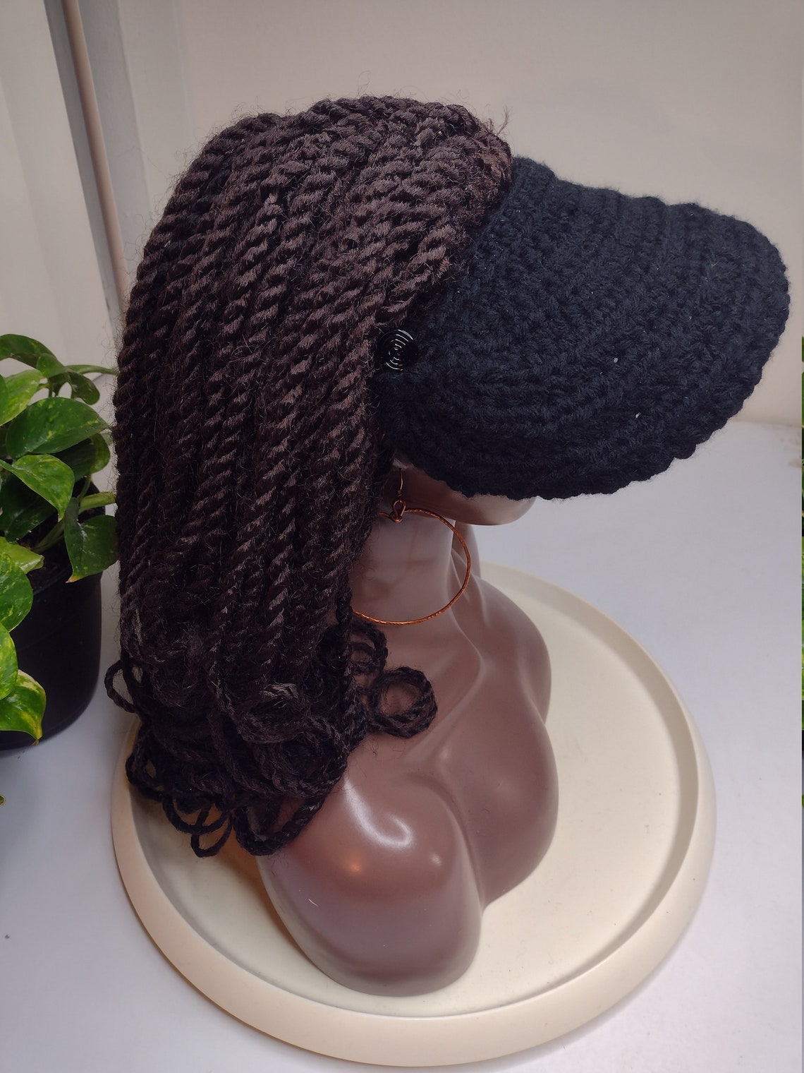 Light Mega Visor / 30 Colors / Tall Hat Dreads Hats for Long - Etsy