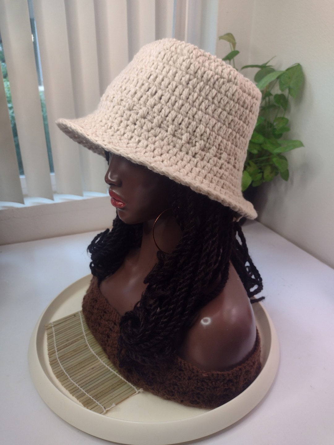 Buff Off-white Bucket Hat / 30 Colors / Unisex Light Brown Beige 70s ...