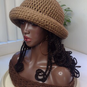 Rolled Brim Rasta Bucket Hat / Unisex M Medium L Large Men's Women's ...