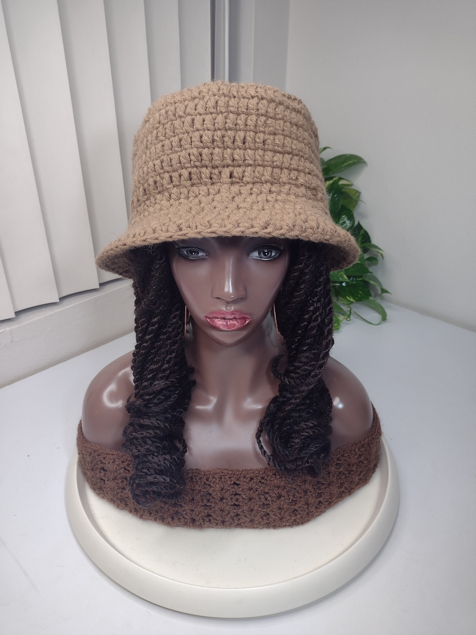Cafe Brown Bucket Hat / 30 Colors / 70s Hat Bowl Hat Retro M - Etsy
