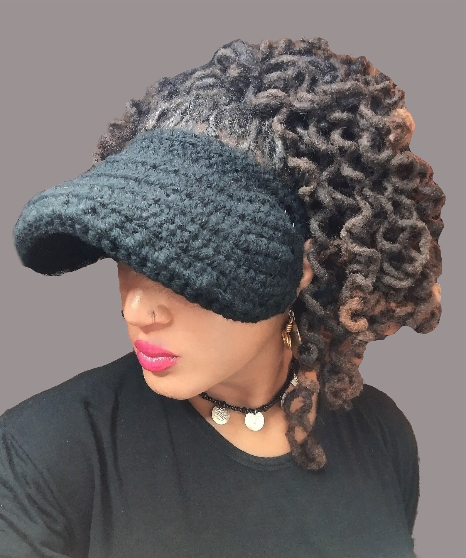 Light Mega Visor / 30 Colors / Tall Hat Dreads Hats for Long - Etsy