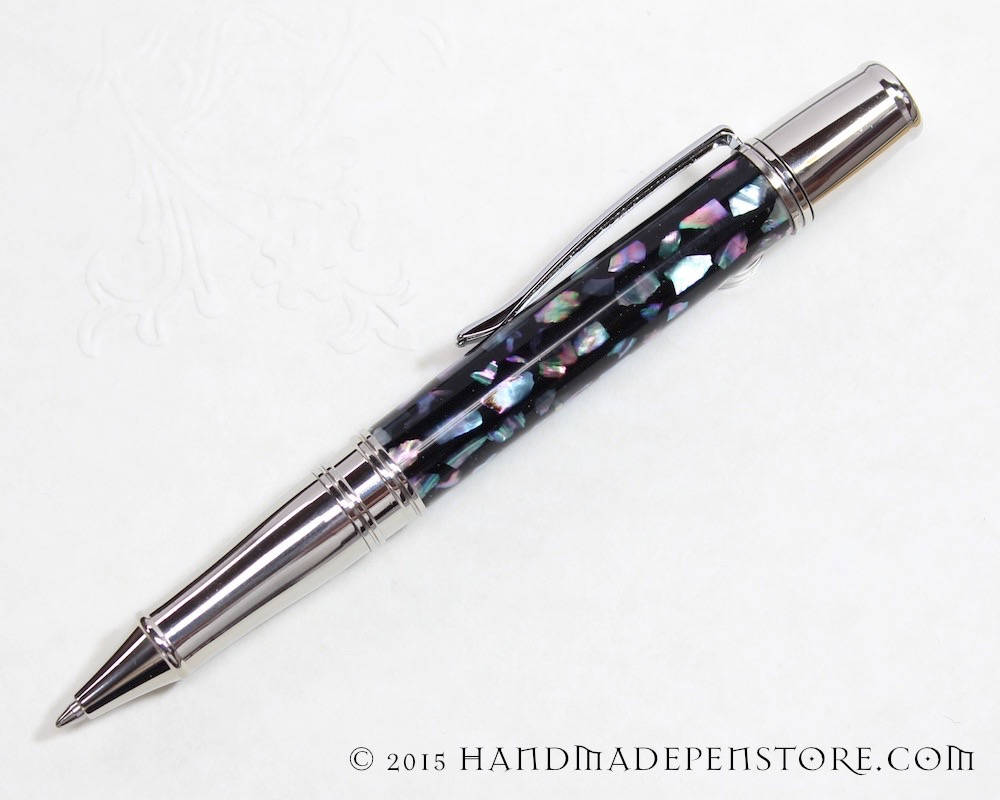 Handmade Sea Shell Acrylic Pen With Stainless Steel in Liberty Style - Etsy