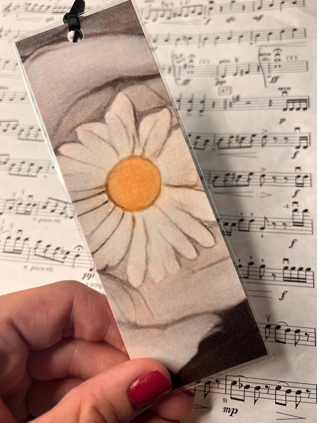 Daisy Bookmark - Etsy