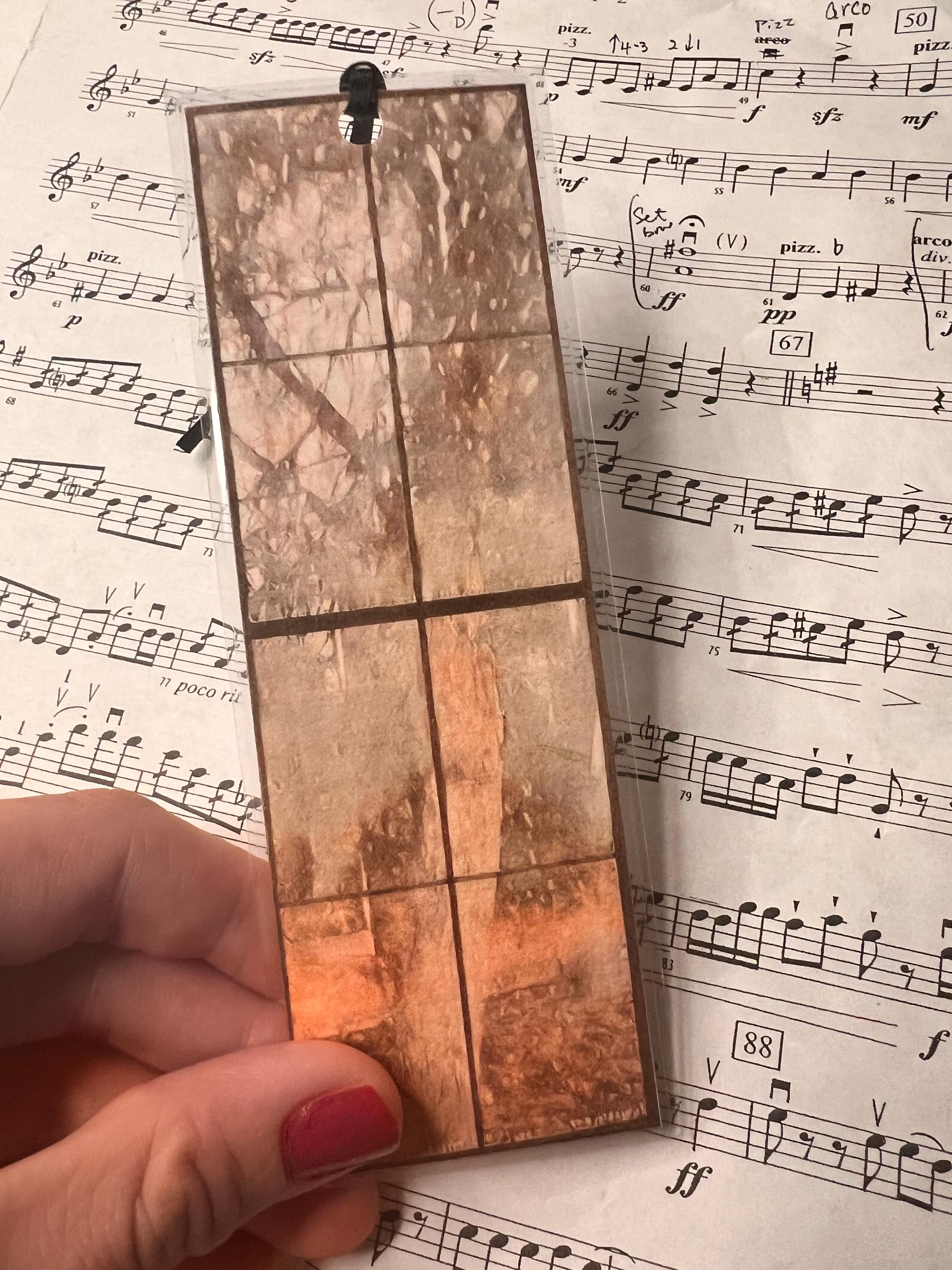 Rainy Window Bookmark - Etsy