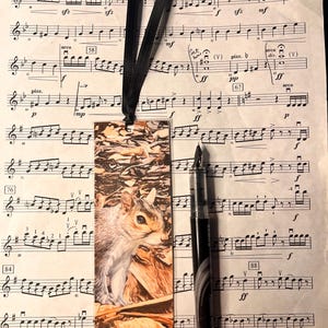 Squirrel Bookmark - Etsy