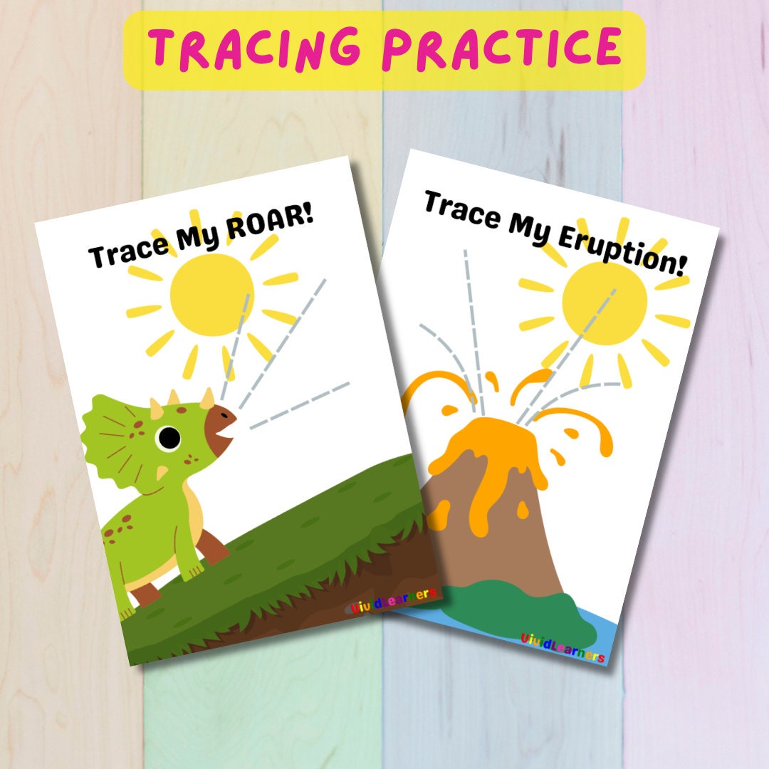 My First Morning Menu Dinosaur Theme Activity Book for Gifted Toddlers ...