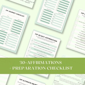 IVF Preparation Checklist Fertility Journey TTC Journey Guide IVF ...