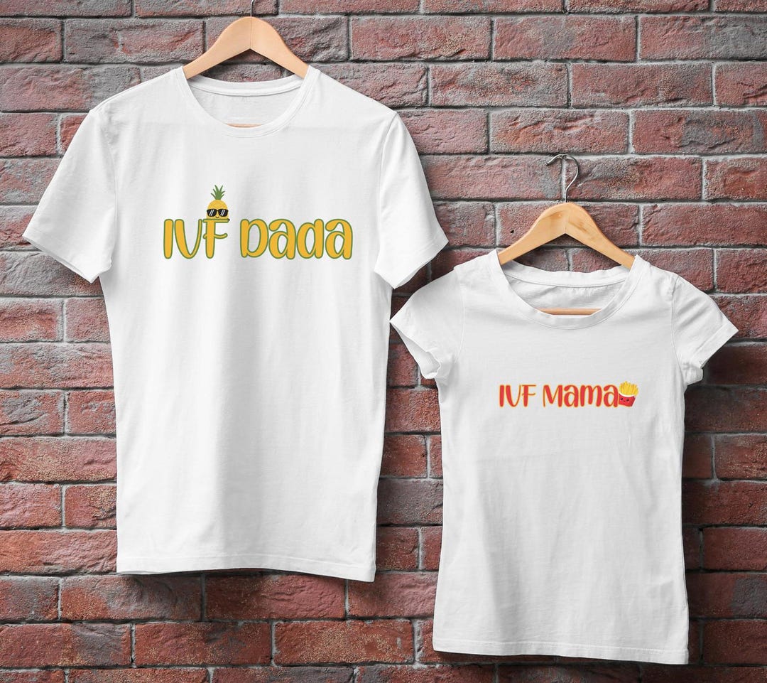 IVF Dad/mom T-shirt: Transfer Day Infertility Support Gift - Etsy