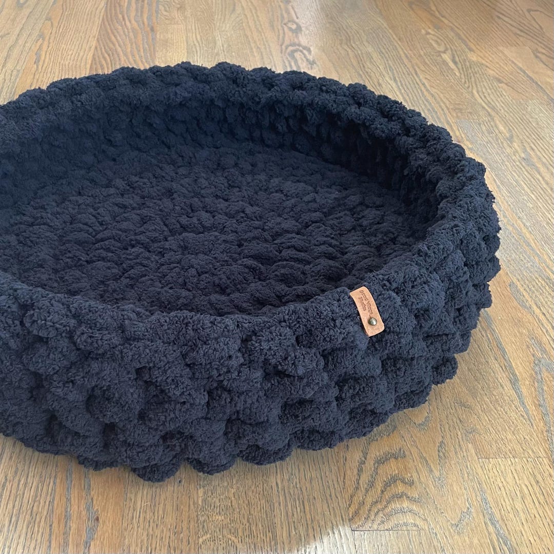 XL Cat Bed - Extra Large Cat Bed - Bed for 2 Cats - Black Cat Bed ...