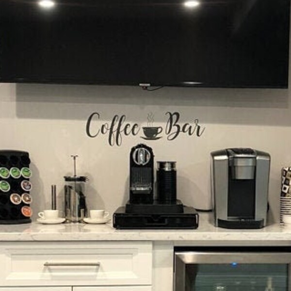 Coffee Vinyl Decal - Etsy