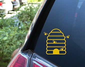Honey Bee Car Decal - Etsy