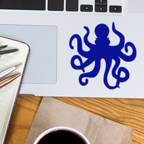 Vinyl Octopus Sticker - Etsy