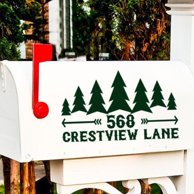 Pine Tree Decals - Etsy