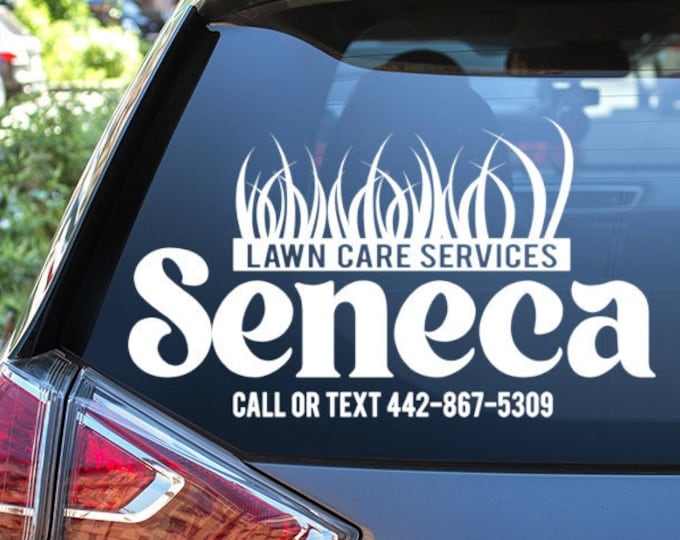 House Number Decal Office Address Decal Business Address - Etsy