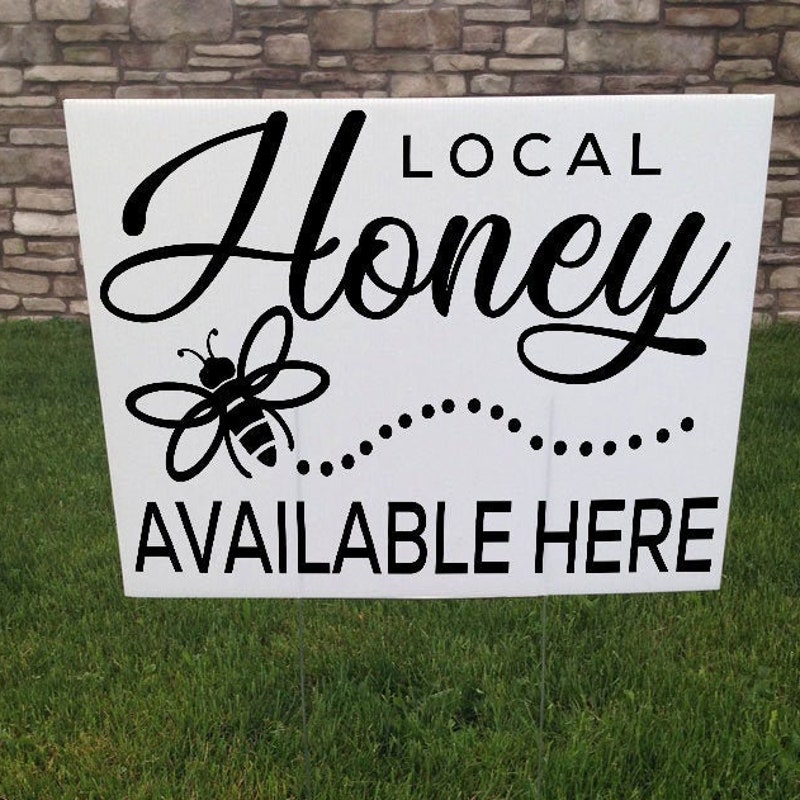Honey Sign - Etsy