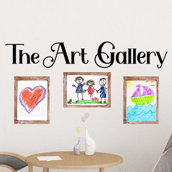Art Gallery Decal - Etsy