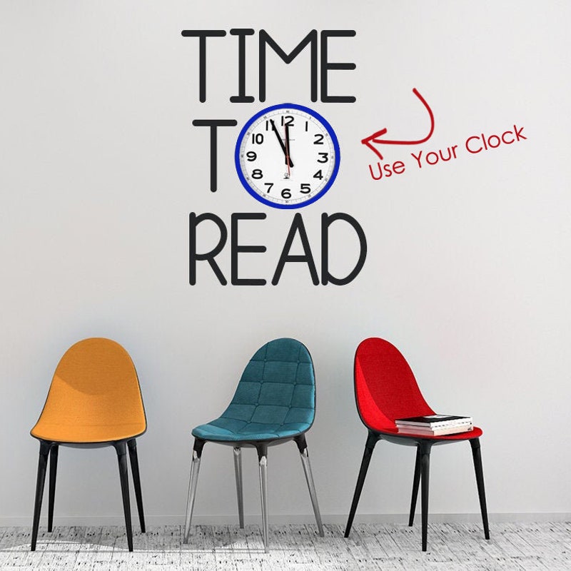 Time Wall Decal - Etsy