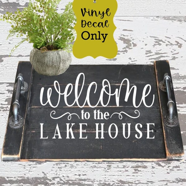 Lake House Decal - Etsy