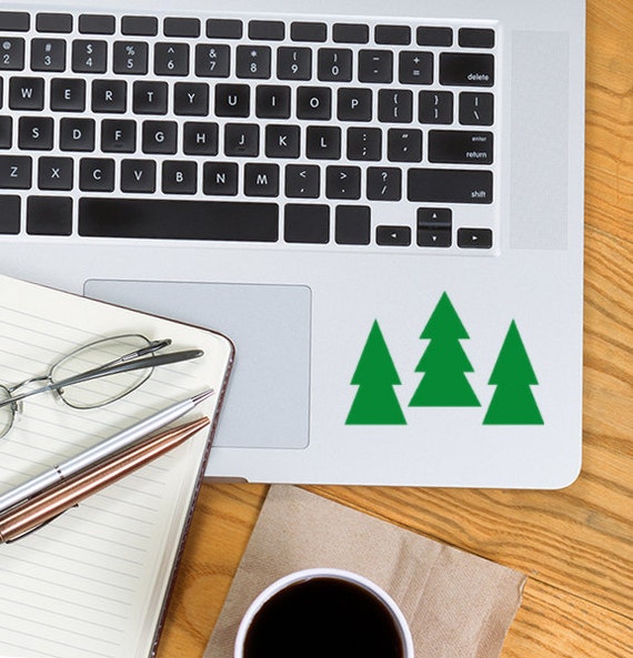 Pine Tree Vinyl Decal Sticker Set Outdoor Hiker Gift Jeep - Etsy