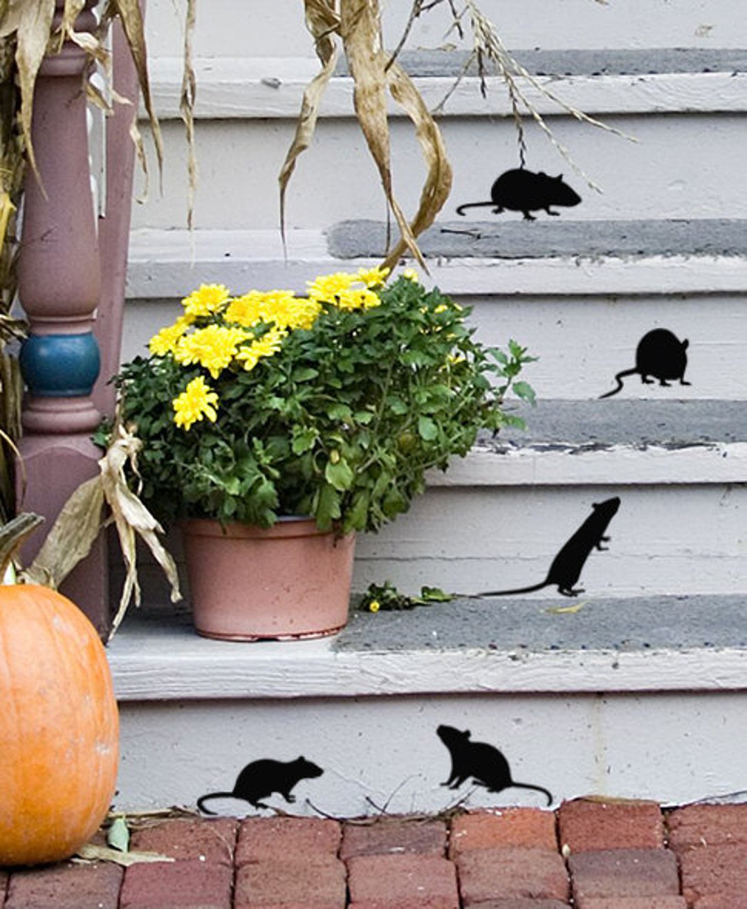 Stair Riser Decals | Stair Decals, Mouse Wall Decal, Mouse Vinyl Decal ...