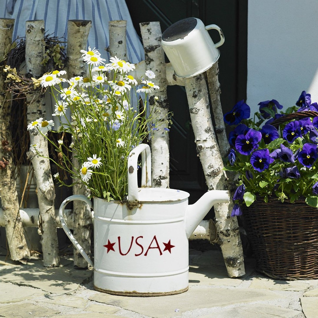 Patriotic USA Decor, USA Sticker VINYL Decal, Usa Decal, Patriotic ...