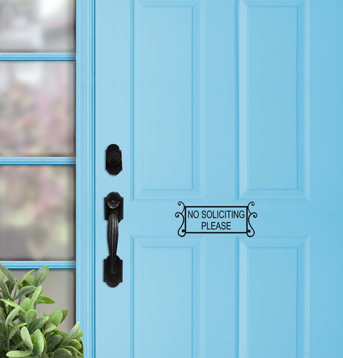 Front Door Sign No Soliciting Sign No Soliciting Door Sign No ...