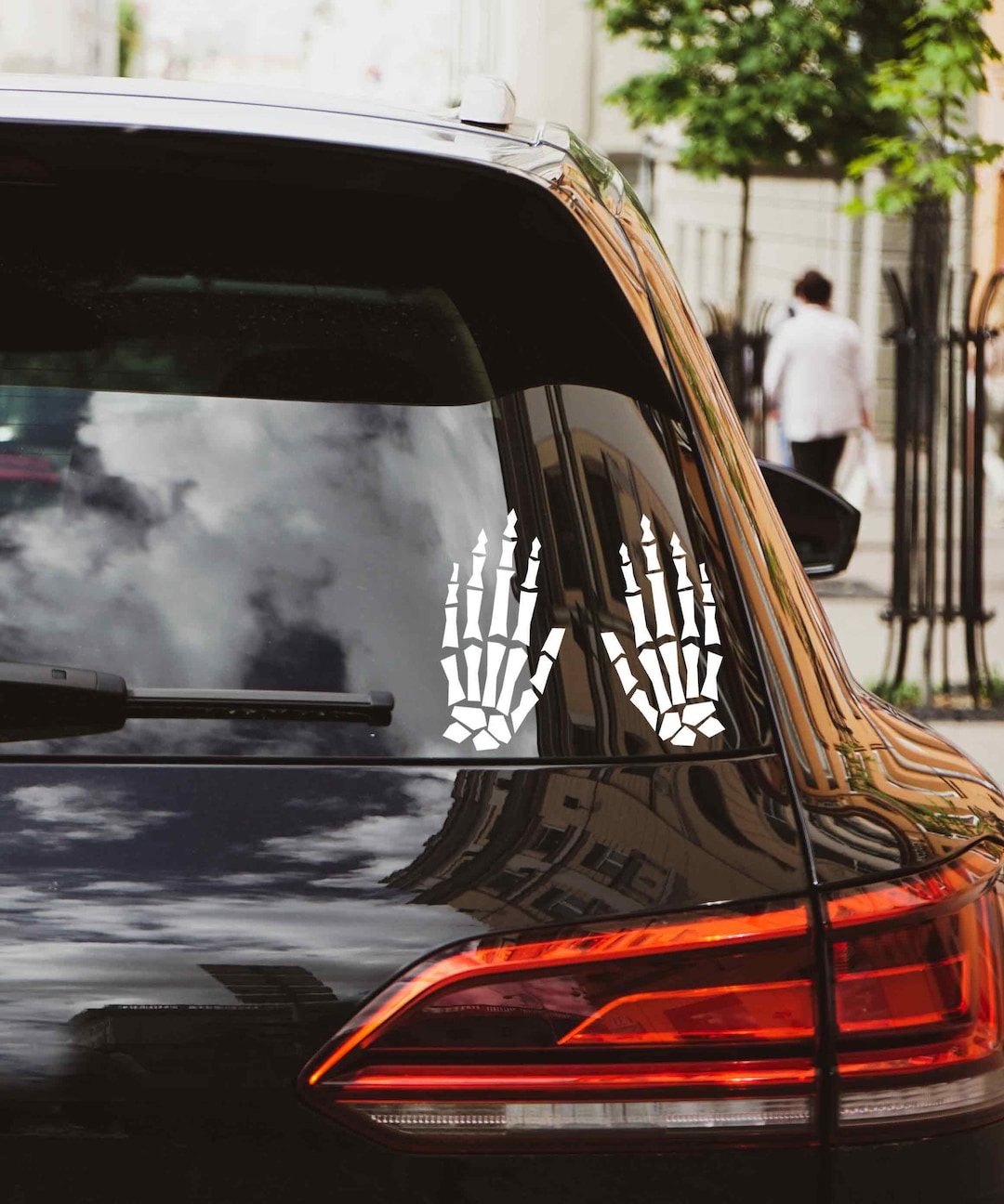 Skeleton Bone Hands Vinyl Decal: Halloween Car, Truck, Window Decor - Etsy