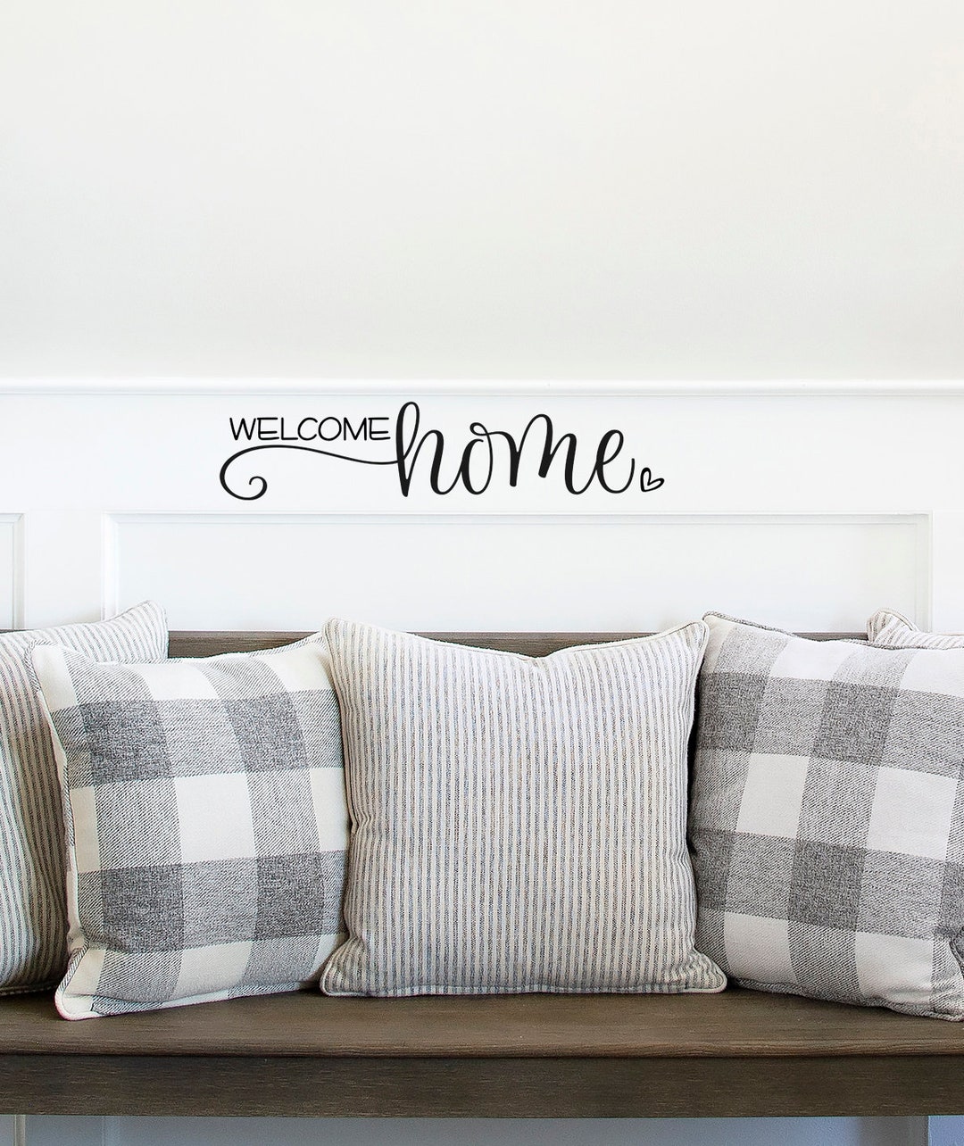 Front Door Decal Welcome Home Vinyl Decal for Door Glass - Etsy