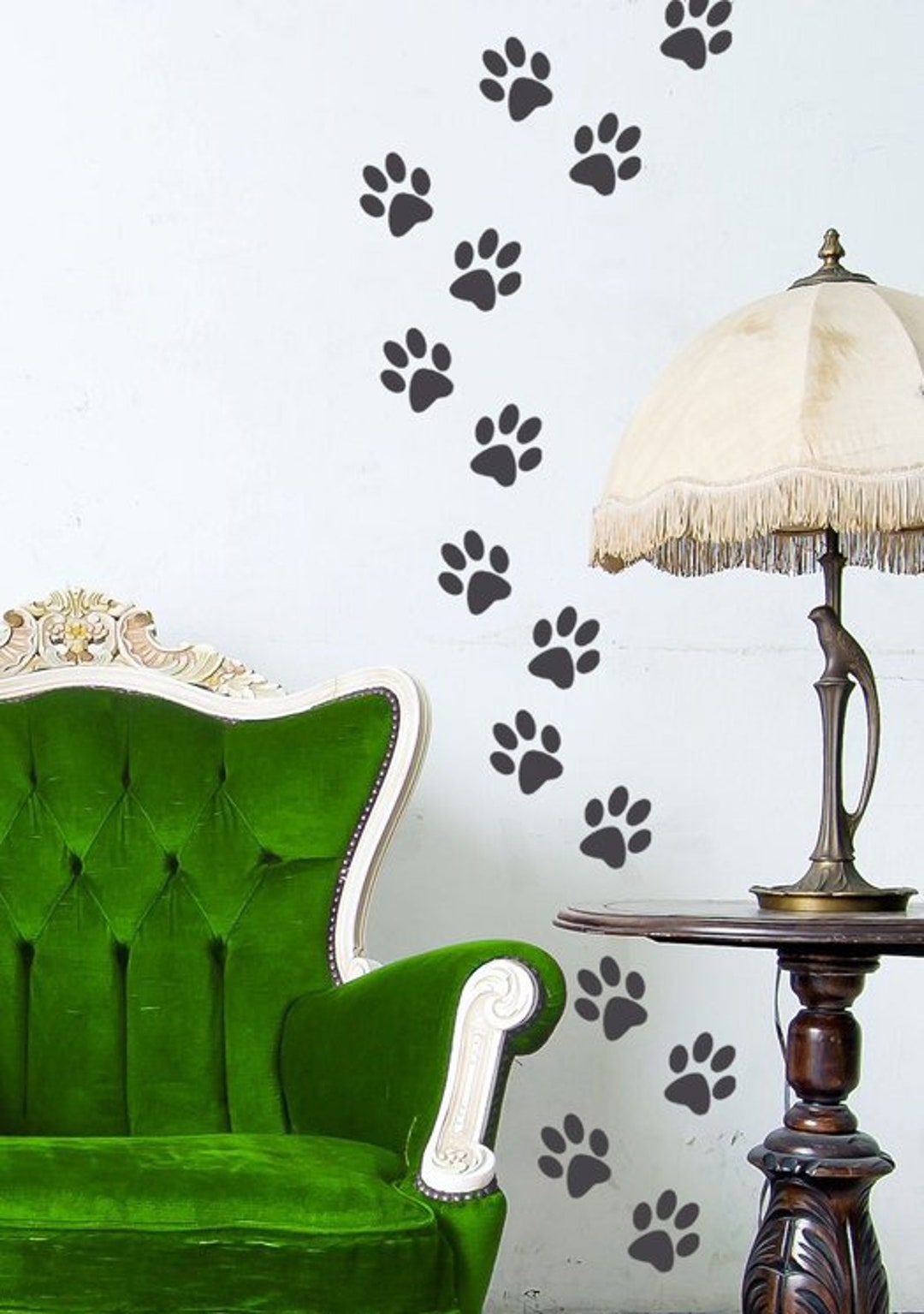 Pet Decal, Paw Prints, School Classroom Stickers, Car Decal, Pet Treat ...