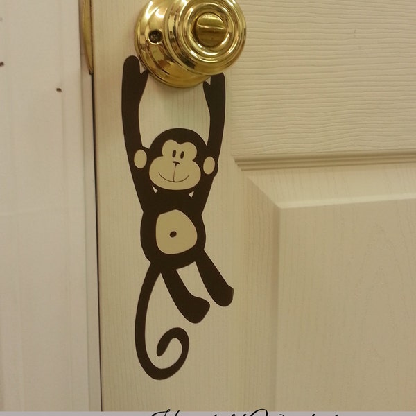 Monkey Wall Decals - Etsy
