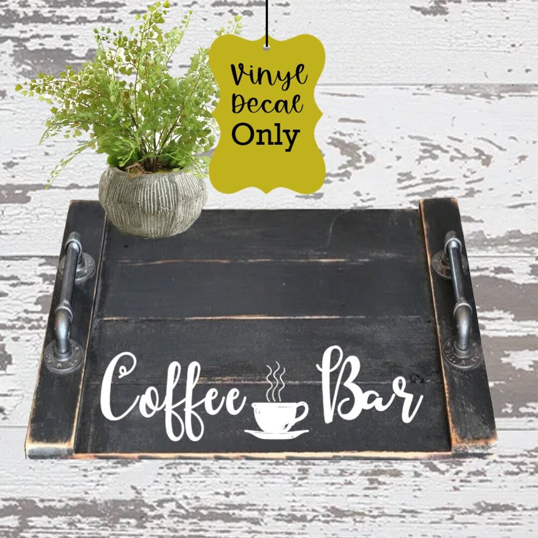 Coffee Bar Decal Coffee Wall Decal Coffee Vinyl Decal - Etsy