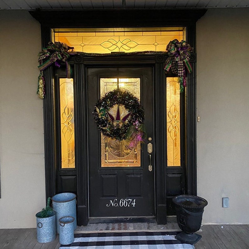 Custom House Numbers Office Window Decal Door Numbers - Etsy