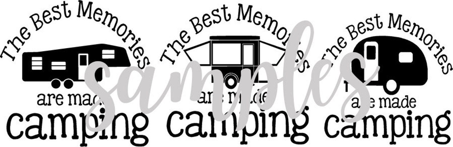 Camping Vinyl Decals Camper Decal RV Vinyl Decal Sticker - Etsy
