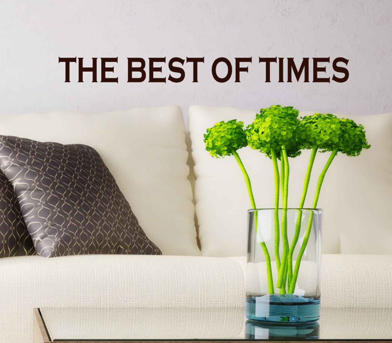 Wall Gallery Decal Photo gallery Decor The Best of Times | Etsy